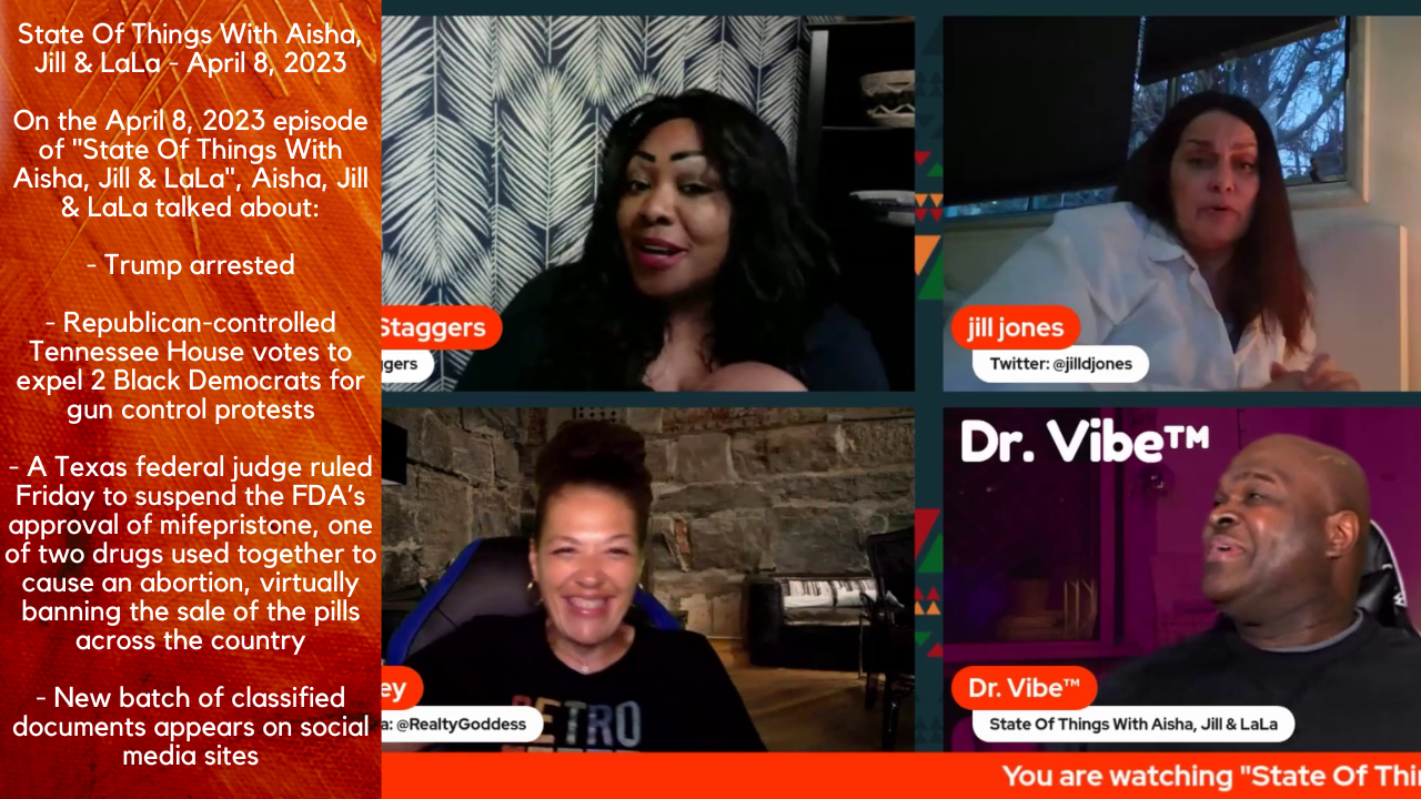 The Dr. Vibe Show™: Aisha K. Staggers, Jill Jones & Laura “LaLa” Key ...